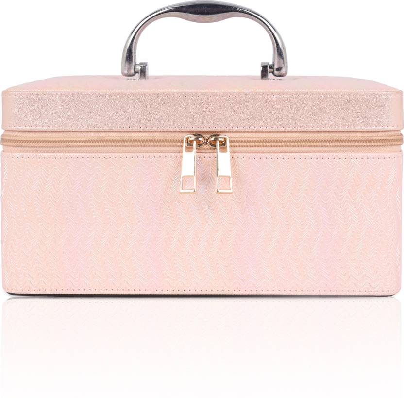 PREVAILER Ikera WavePattern Vanity Case – Blush Pink Makeup And ...
