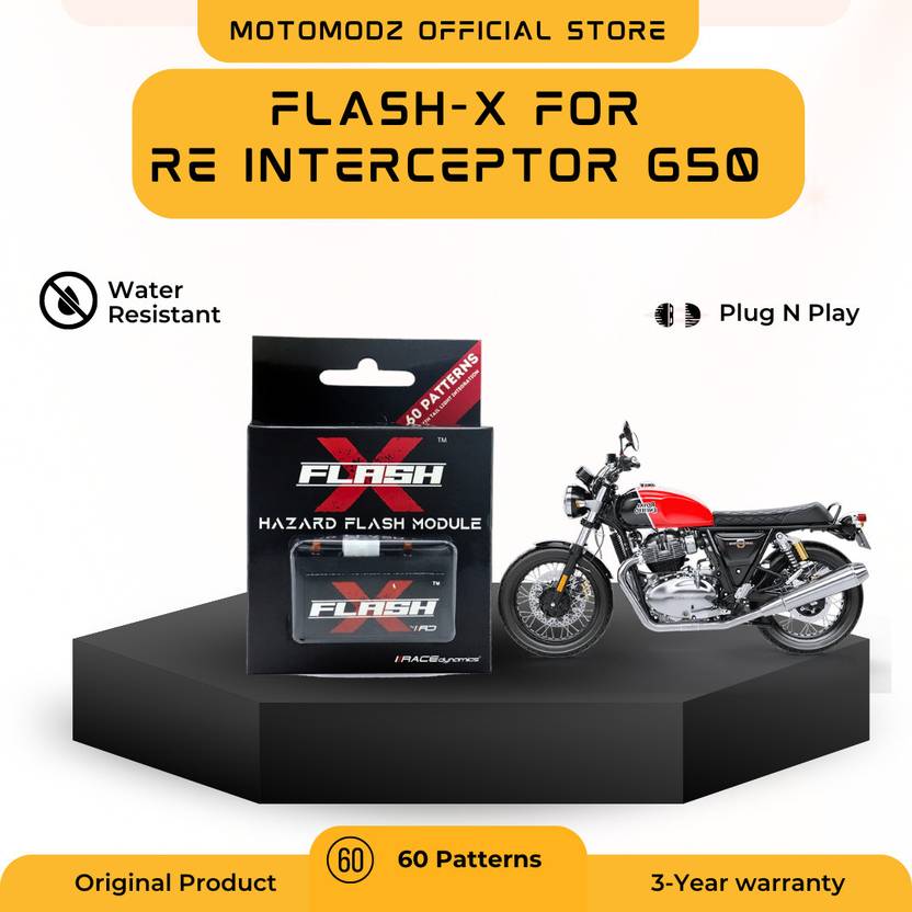 Moto Modz Race Dynamics Flash X Hazard Module,Flasher for Interceptor ...