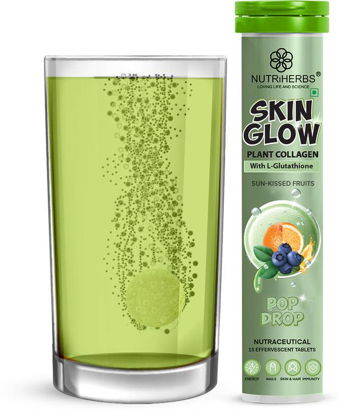 Nutriherbs Skin Glow L-Glutathione Effervescent Tablet with Vitamin C ...