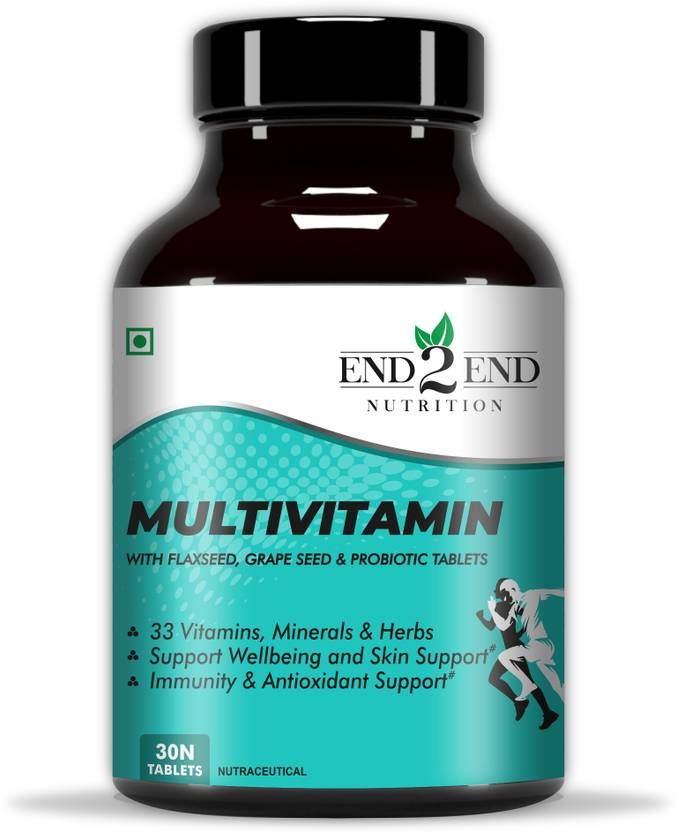 End2End Nutrition Multivitamin Tablets for Men and Women having 35 ...