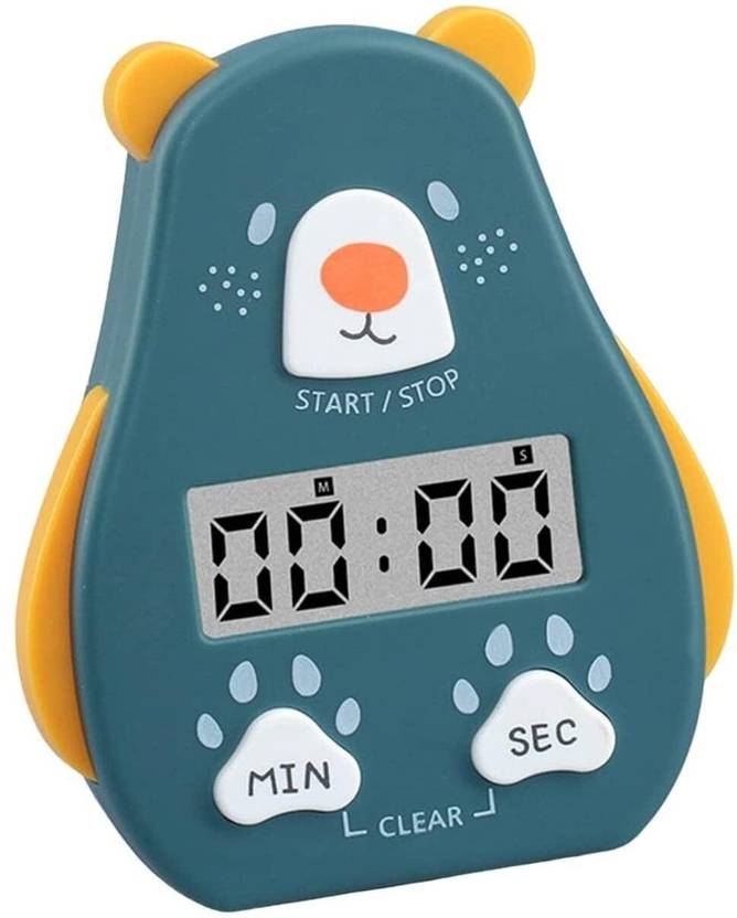 ceplo Digital Kitchen Timer & Stopwatch LCD Display Loud Alarm for ...