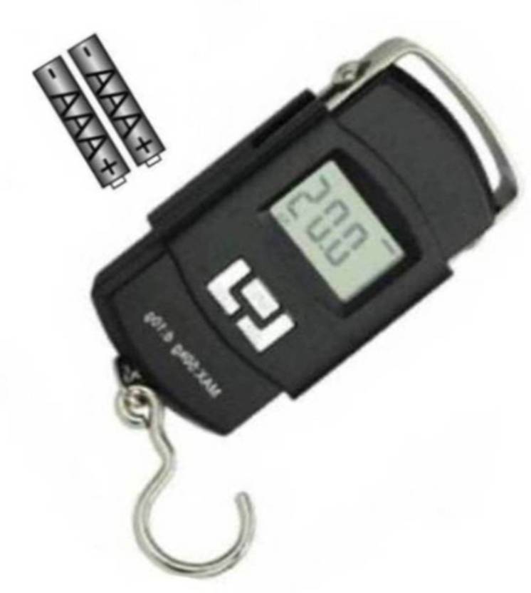 BUPESH FDHFH-50 Kg Digital LCD Display Pocket Portable Hanging Weighing ...