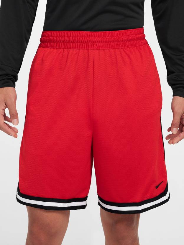NIKE Solid Men Red Sports Shorts - Buy NIKE Solid Men Red Sports Shorts ...