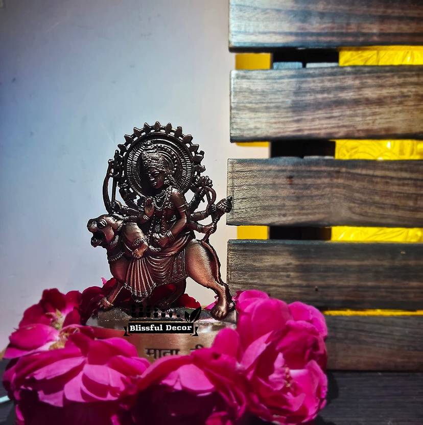 EliteTouch Maa Durga Metal Idol / Maa Ambe Murti Navratre Special ...