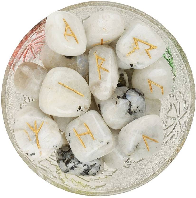 EXCEL Rune Stones Rainbow Moonstone runes Crystal Runes Blue runes ...