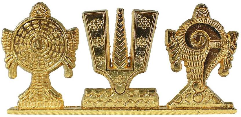 Crown Warriors Shankh Chakra Namah of Lord Vishnu Tirupati Balaji ...