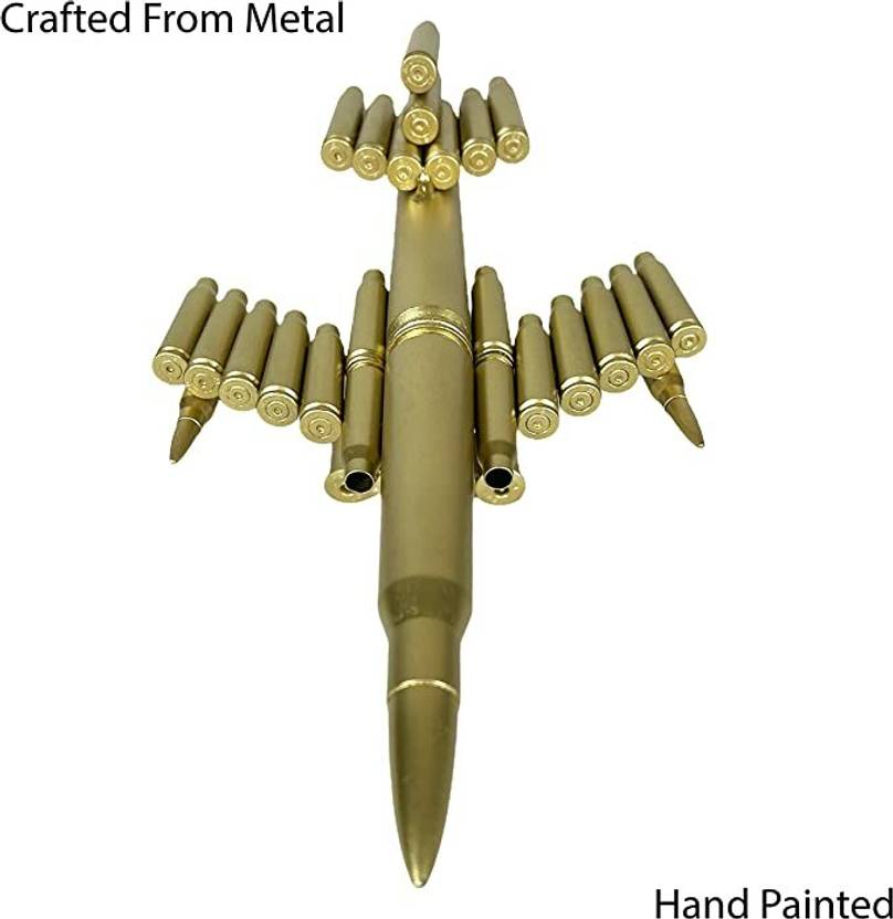 ViaZAID ViaZAID Metal Bullet Shell Casing Military\Army PLANE Fighter ...