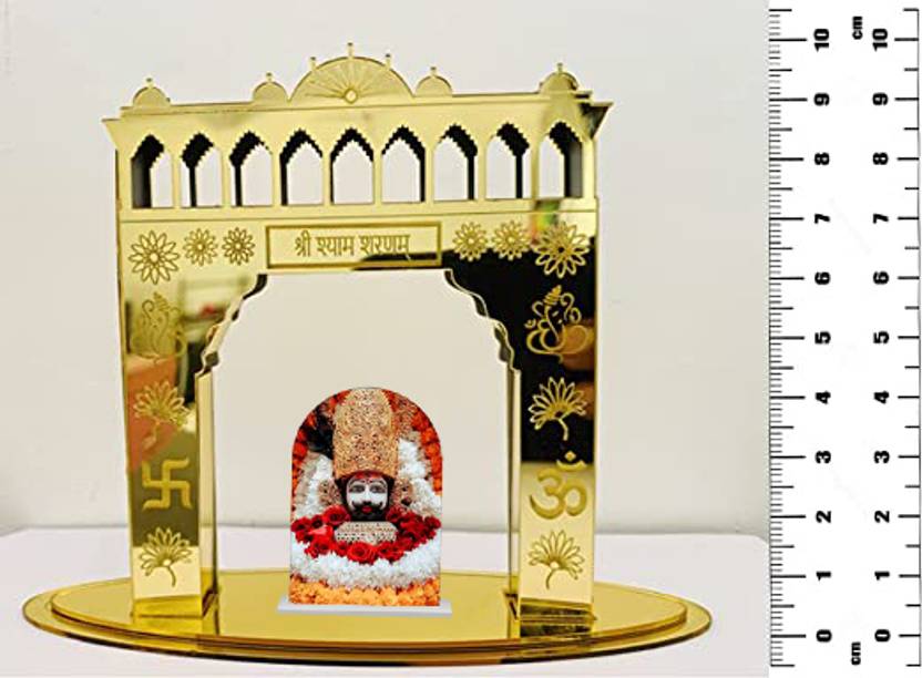 Pawandeep Shri Khatu Shyam Toran Dwar 10 CM With Picture of Khatu Shyam ...