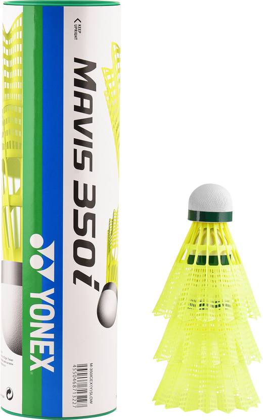 YONEX Mavis 350i Nylon Shuttle - Yellow - Buy YONEX Mavis 350i Nylon ...