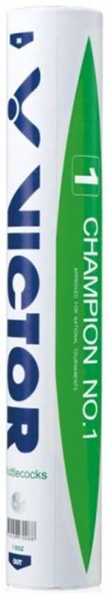 VICTOR Champion No 1 Feather Shuttlecock Made up of Duck Feather ...