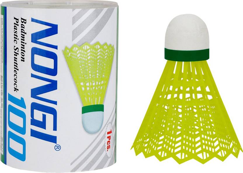Nongi Plastic Badminton Shuttlecock For Indoor and Outdoor Badminton ...
