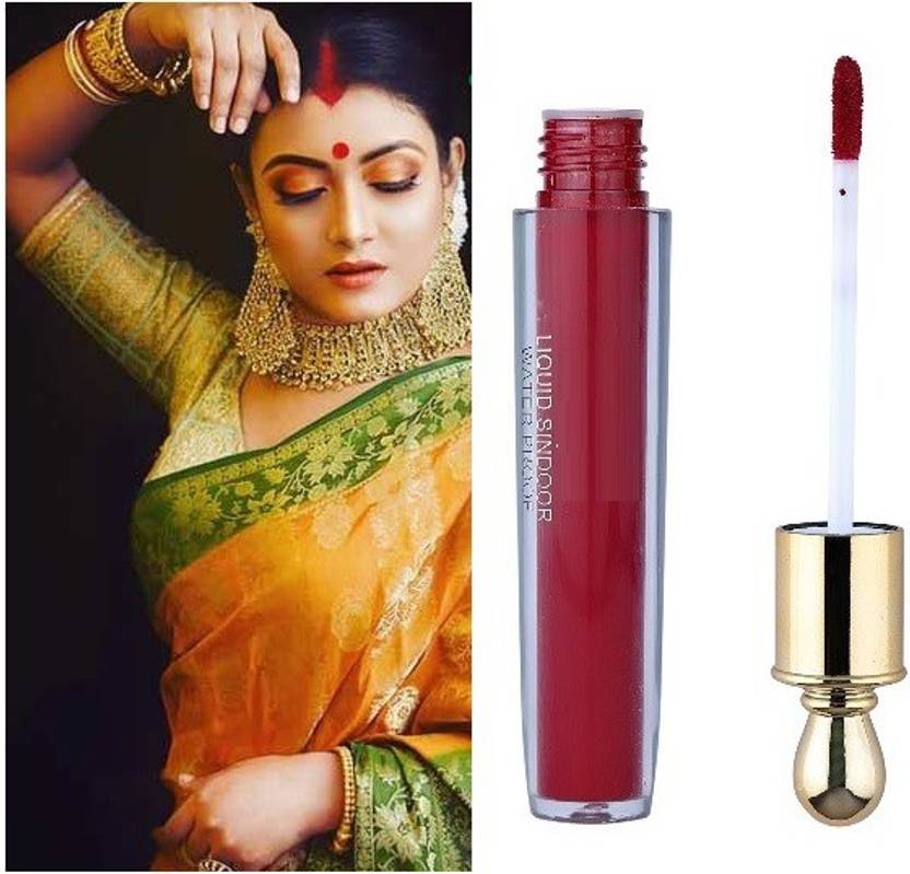 BLUEMERMAID MAROON COLOR SMUDGE PROOF SINDOOR BEST FOR WOMEN LIQUID ...