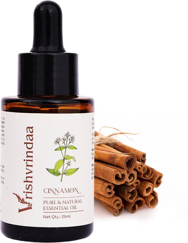 vrishvrindaa Cinnamon Essential Oil (Dalchini) - For Hair Growth, Acne ...