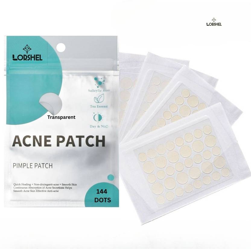 LORSHEL Pimple patch blemish patch for quick acne spot repair and skin ...