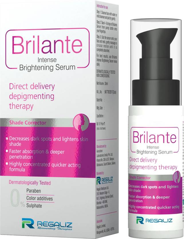 brilante Intense Brightening Serum Price in India - Buy brilante ...