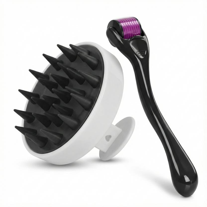 bodarsky derma roller for beard & hair growth & reduces acne scars ...