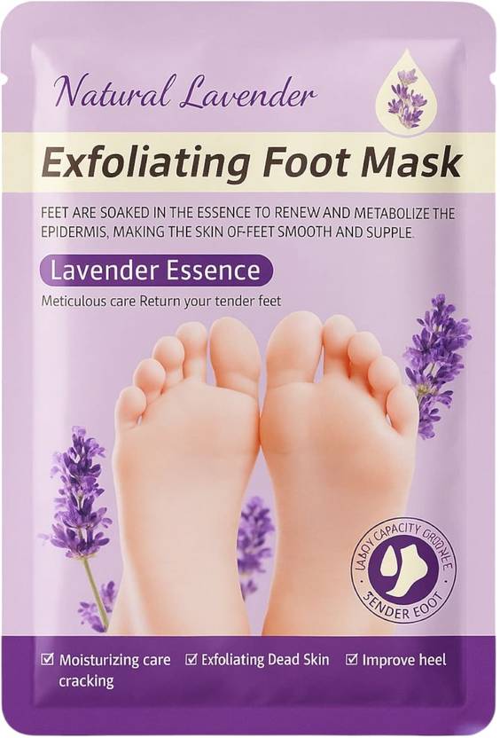 Naosucura Lavender Foot Mask - Exfoliating Dead Skin, Moisturizing ...