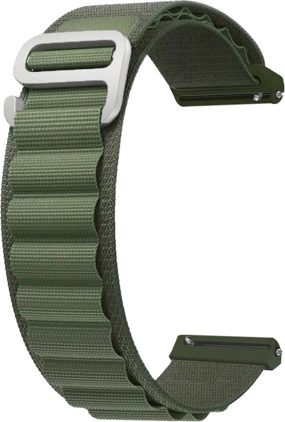 ACM Watch Strap Nylon Hook for Maxx Sx25 Pro Smartwatch Band Green ...