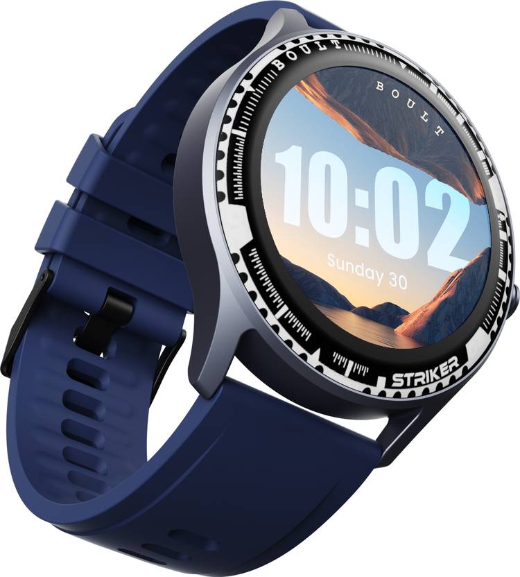 Boult Striker Bluetooth Calling, Health Tracking, Zinc Alloy Frame, 100 ...