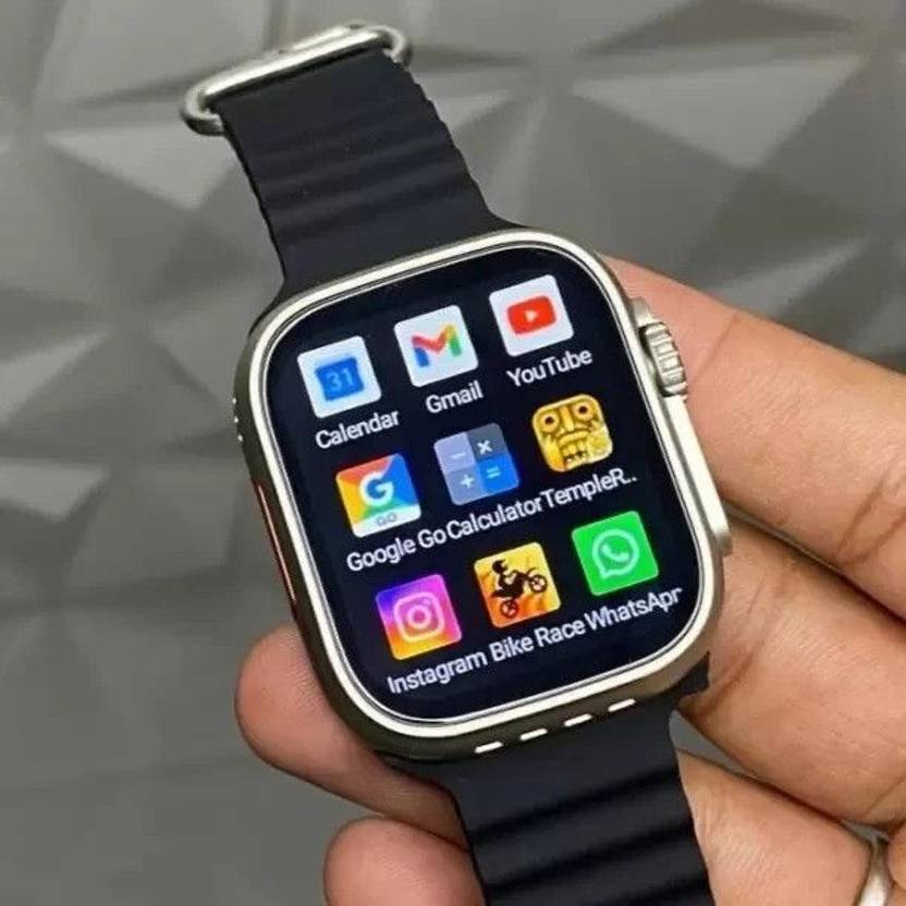 OSM T800 Ultra Smart Watch & Wireless Charger Smartwatch Smartwatch ...