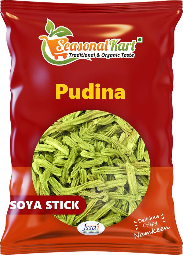 Seasonal Kart Pudina Soya Stick Namkeen Pudina Masala Flavour Snack ...