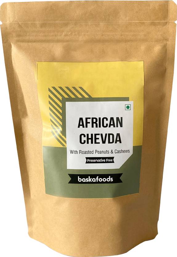 BASKA FOODS African Chivda, Crispy Healthy Chevda Namkeen Price in ...