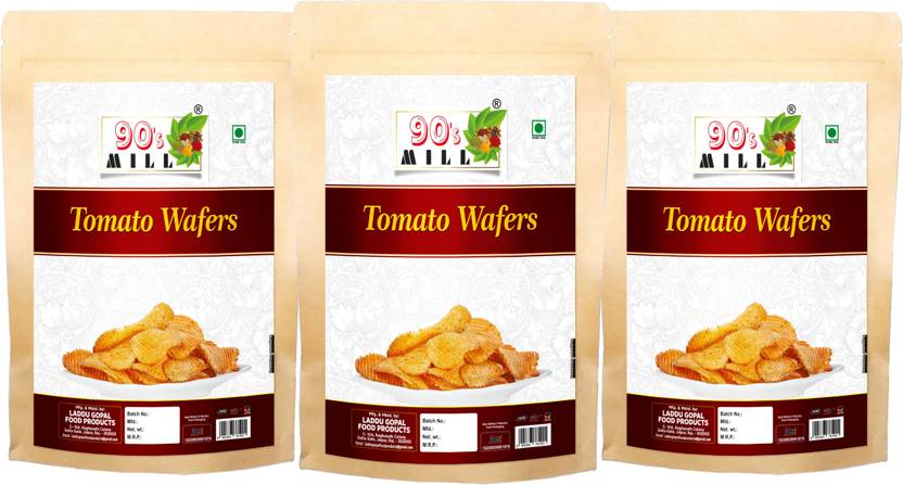 90's MILL Jammu Kufri Wafers Original Style Chilli Sprinkled Potato ...