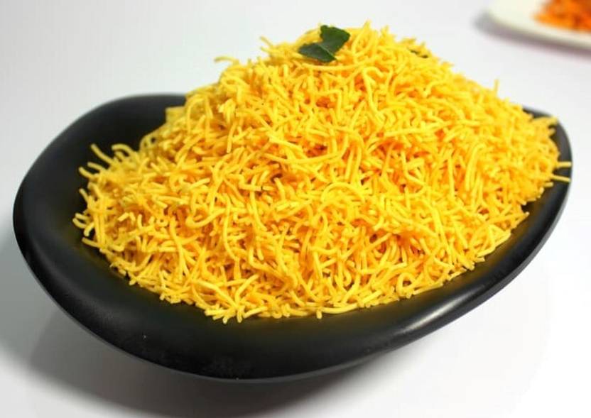 LUSKA Kanyakumari Crispy Omapodi Thin Sev Namkeen | South Indian Sev ...