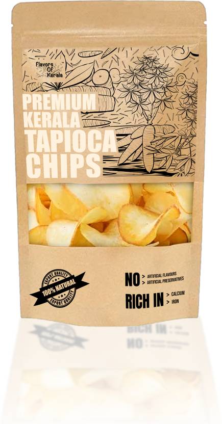 FLAVORS OF KERALA Premium Kerala Tapioca (Kappa) Chips Price in India ...