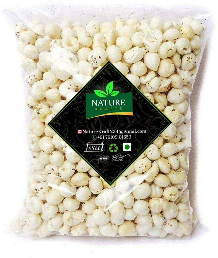 Nature Krafts Fox Nuts Phool Makhana 1kg Price In India Buy Nature