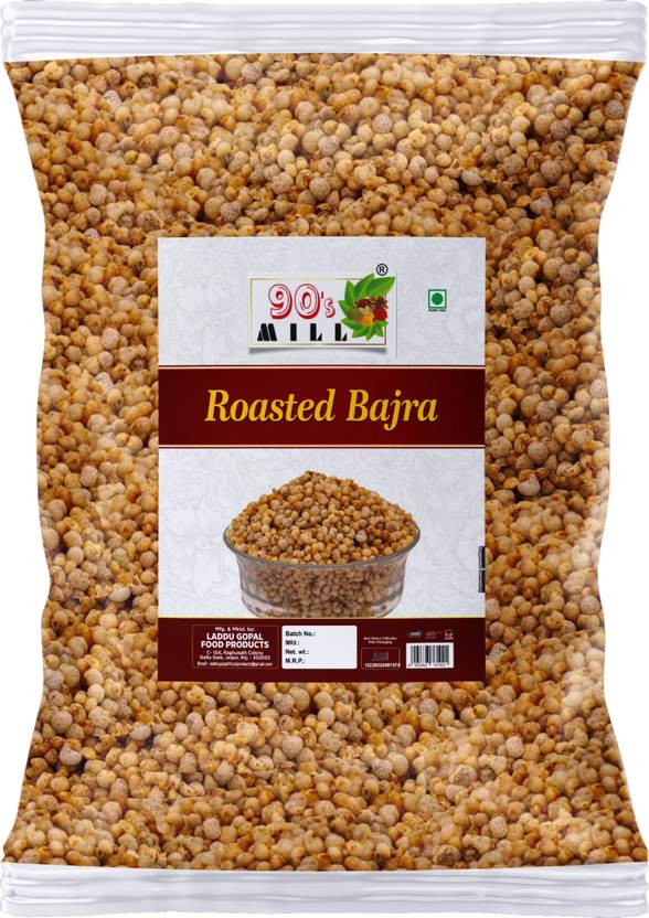 90's MILL Salted Roasted Bajra Puff Diabetic Friendly Pearls Millets ...