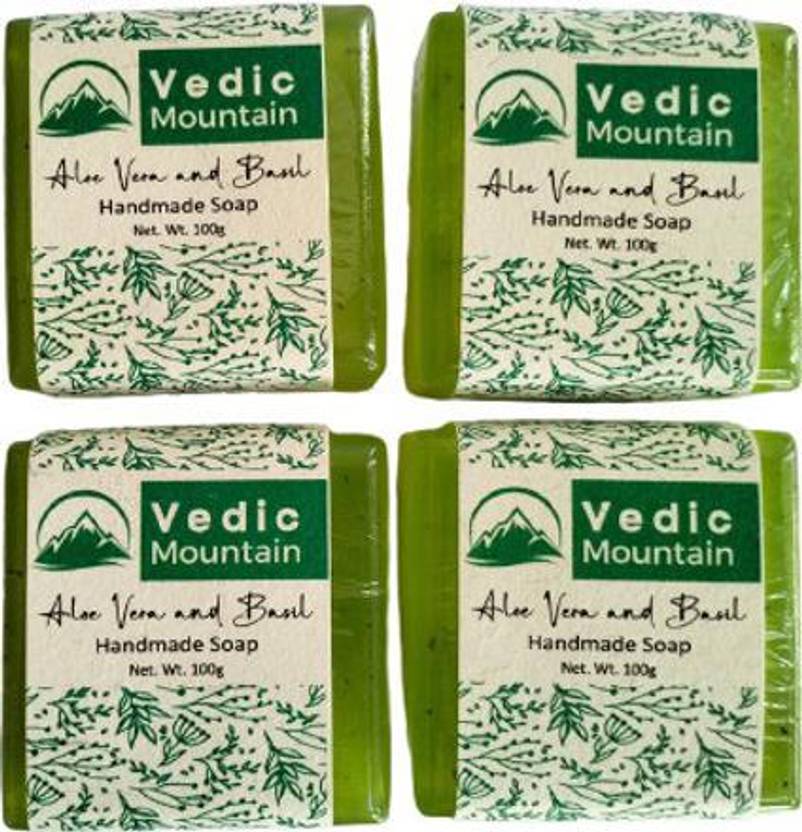 Vedic Mountain VM_Soap_Aloevera+besil_4pc - Price in India, Buy Vedic ...