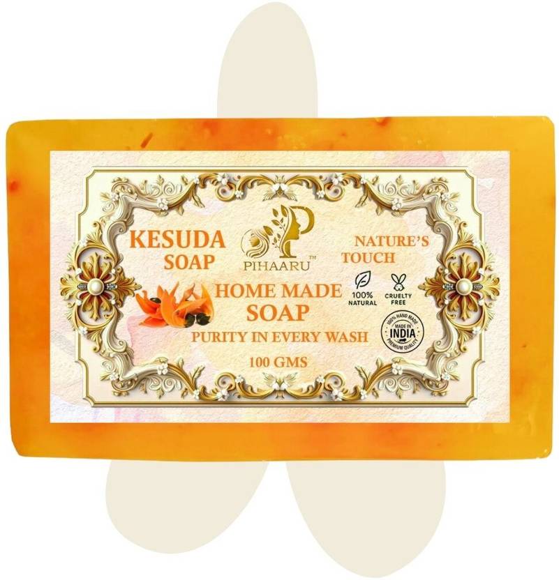 Pihaaru Kesuda Skin Revival Soap – Nature-Powered Cleanser (100g)