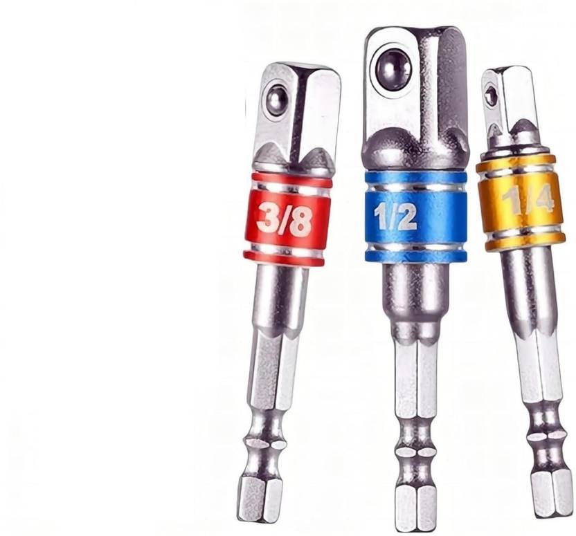 AS TOOL CENTER Regatic Impact Grade Socket Adapter/Extension Set Turns Power Drill Socket Set ...