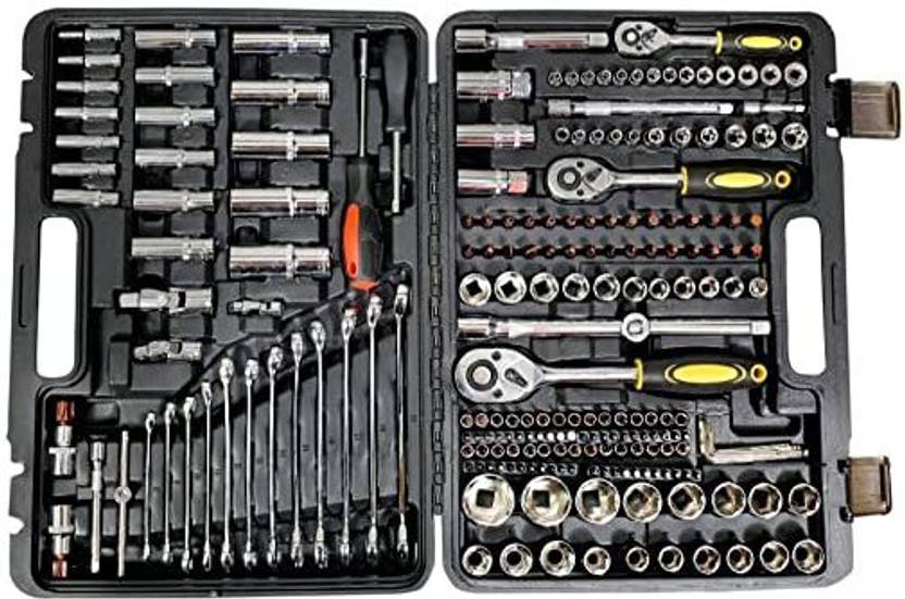 VOLTZ Tool Kit 216 pcs Dr Socket Professional Ratchet Socket Set Price in India - Buy VOLTZ Tool ...