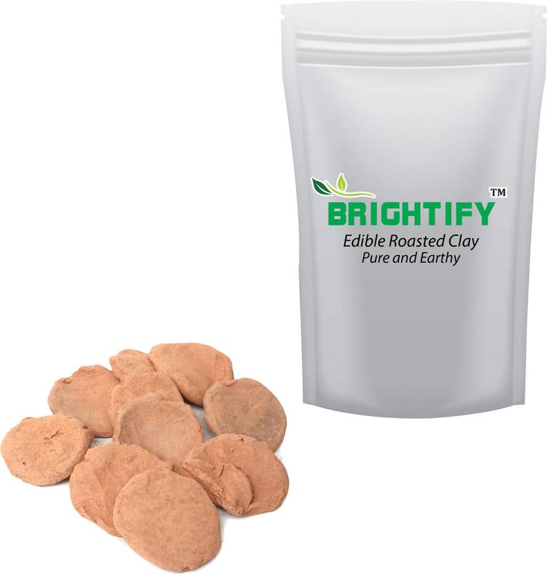 brightify 1800gms original red punjabi ki mitti clay biscuits chips ...