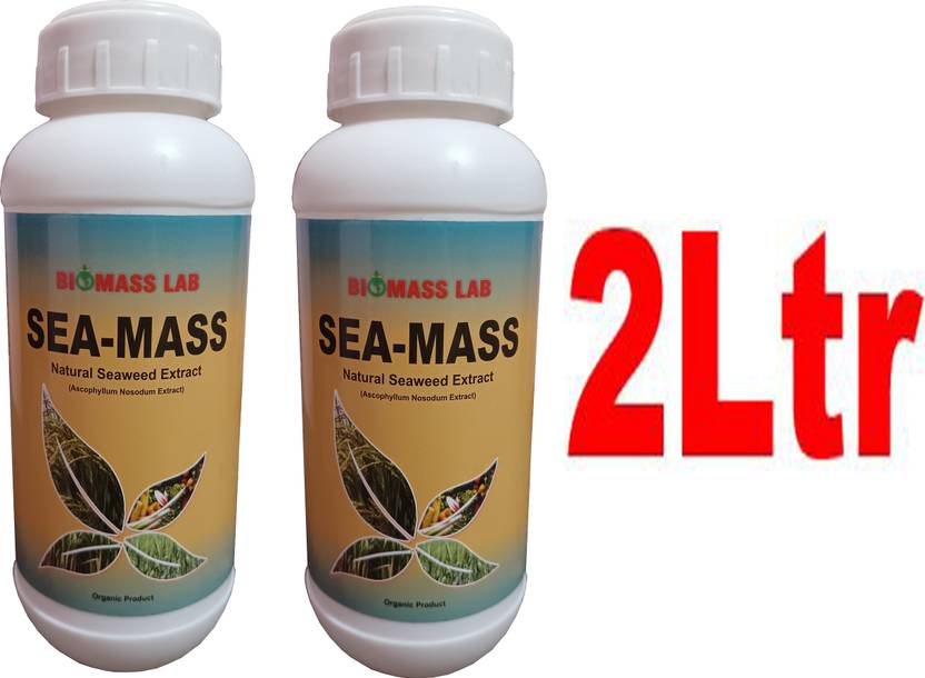 Biomass Lab - SeaMass - 2 Litre - Liquid Seaweed Extract Fertilizer ...