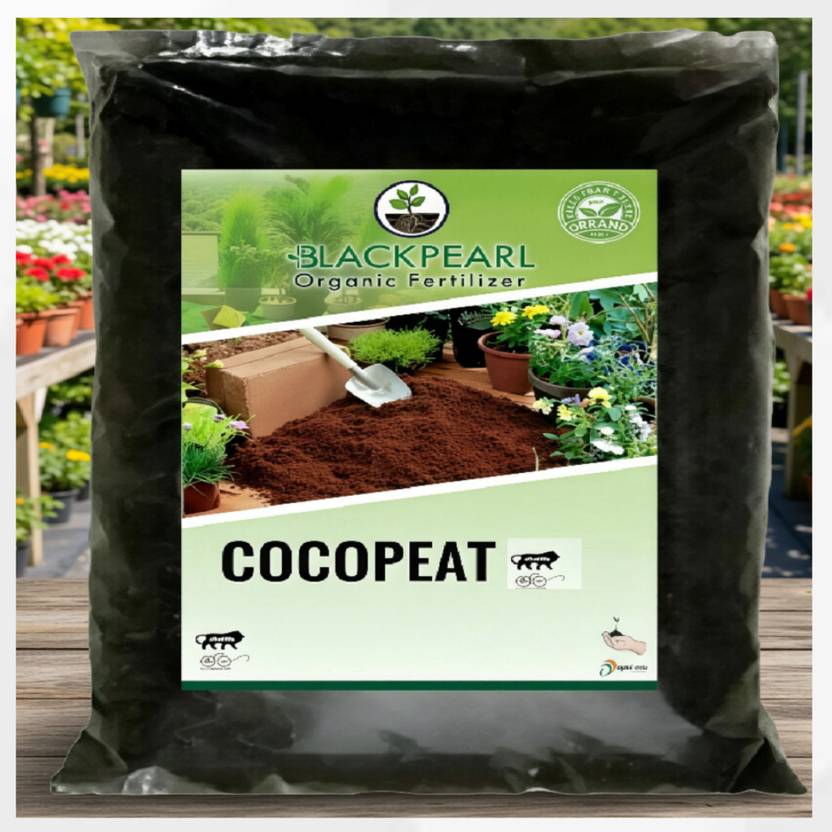 Blackpearl Organic Cocopeat Powder For Home Gardening Potting Mixture ...