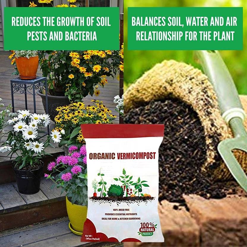 ATOM Agrotech XXL-032 - Vermicompost Organic Fertilizer Natural Plant ...