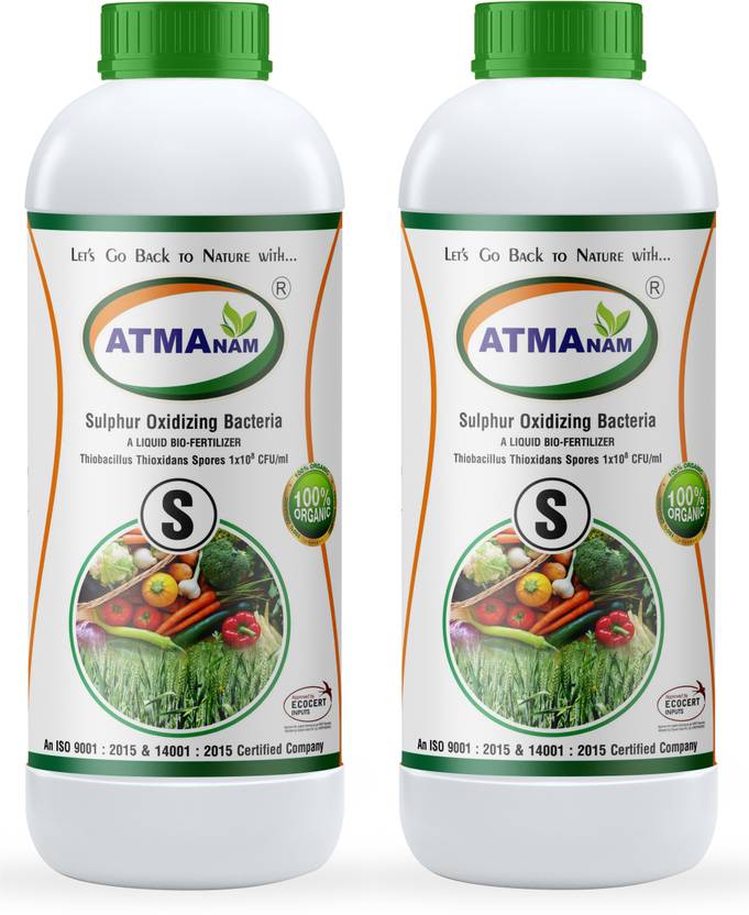 atmanam Sulphur oxidizing Bacteria A Liquid Bio Fertilizer Fertilizer ...