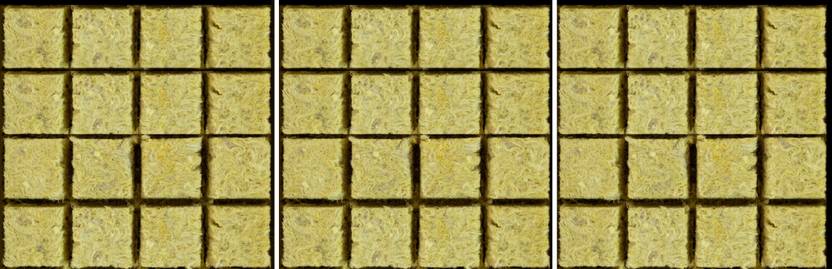 TCS Rockwool Stone wool Hydroponic Grow Media Starter Cubes Plugs 48 ...