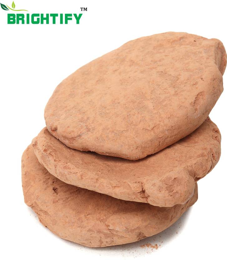 brightify 100gms original red punjabi ki mitti clay biscuits chips Soil ...