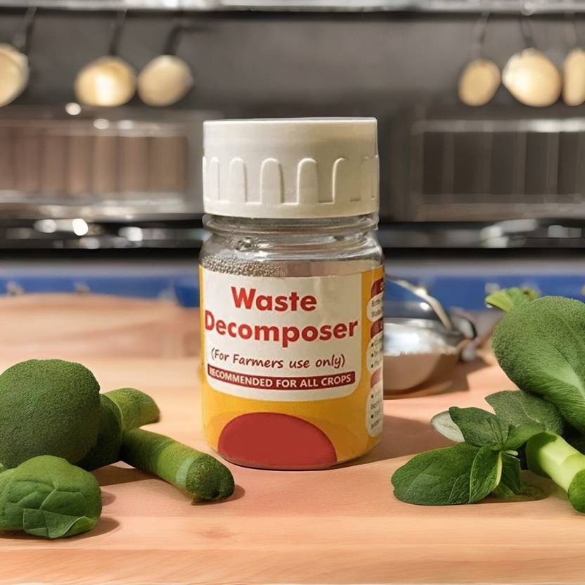 Farmer Faith Waste Decomposer | Bio decomposer | Pack of 4 Bottles ...