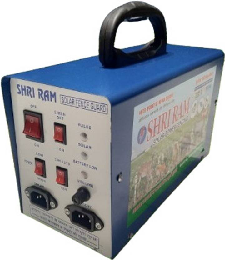 royal SHRI RAM Zatka Machine 12 kv40 Acre Solar Fencing jhatka Machine ...
