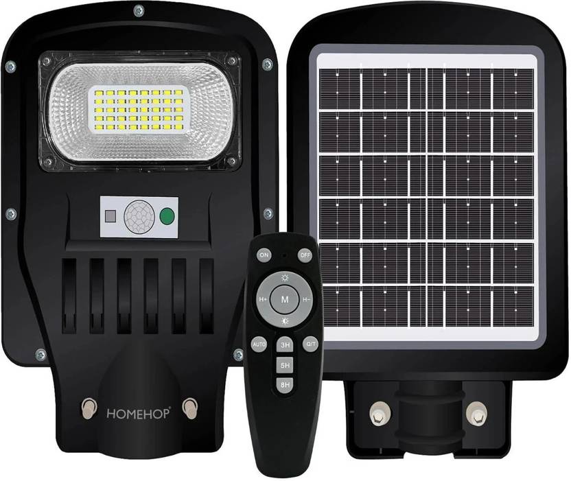 Homehop All in one Solar Street Light Outdoor Waterproof 50W Motion ...
