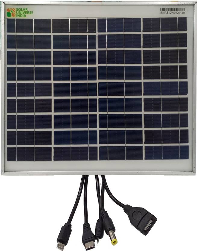 Solar Universe Solar Mobile Charging Kit of Solar Panel (10W) & 5 Pins ...