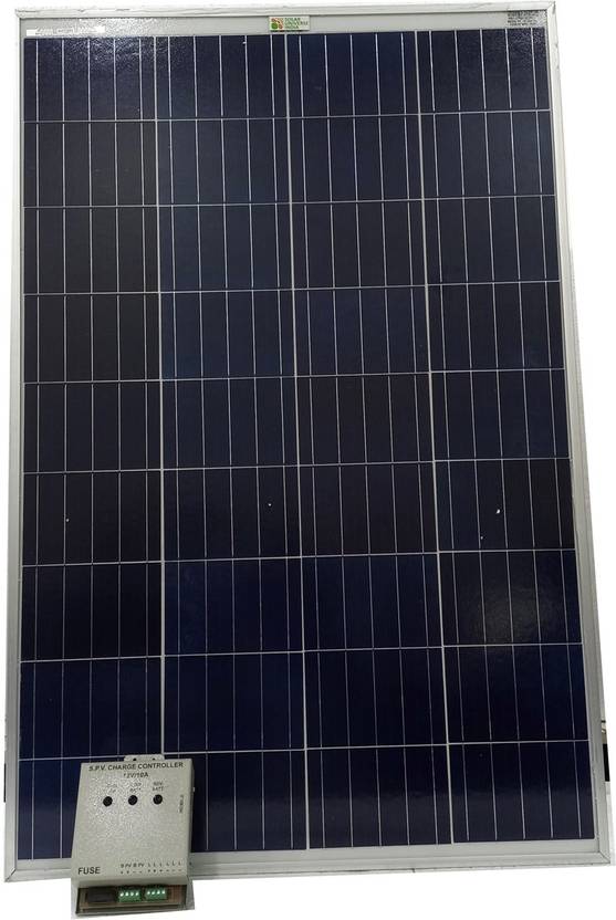 Solar Universe Combo Set of 100W (Poly) & 12V-10amps Smart Charge ...