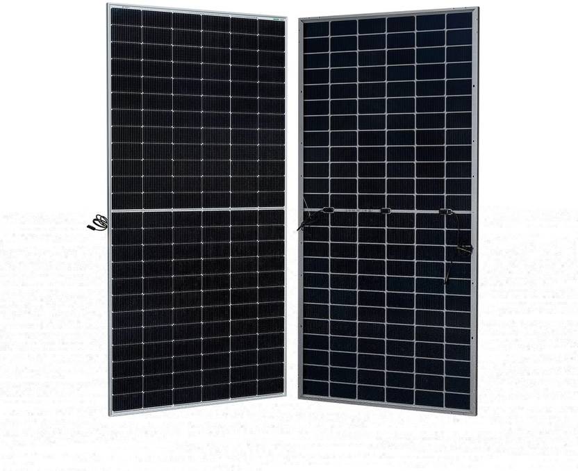 WAAREE 570 W Each Topcon Halfcut Mono Perc Bifacial Solar Panel Price ...
