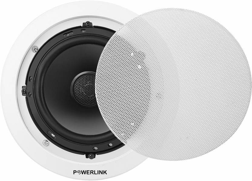Buy Powerlink 9" Bluetooth Flush Mount Ceiling Speaker (1 Pcs) 30 W Bluetooth Home Audio Speaker ...