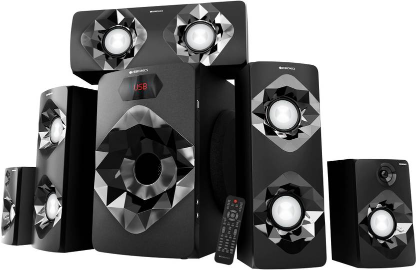 Buy ZEBRONICS Zeb DRAGON 2 Home theater speaker with 8" Subwoofer, BT 5 ...
